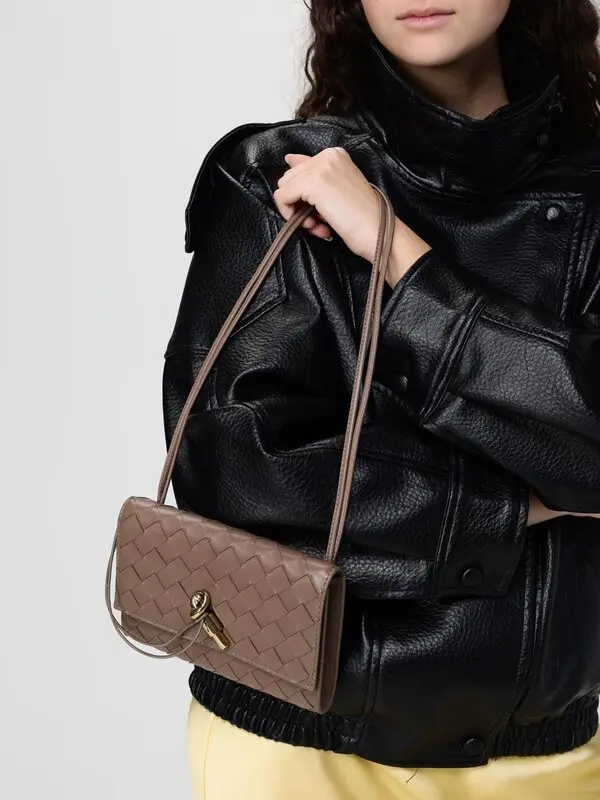 Bottega Veneta Andiamo Pouch With Shoulder Strap