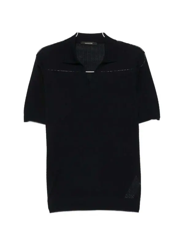 MONTECORE V-neck Knit T-shirt