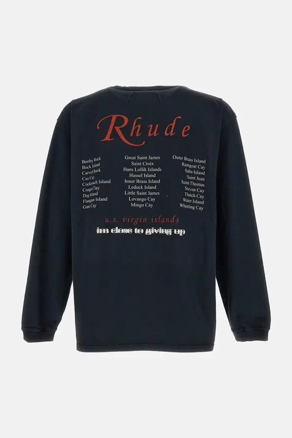 Rhude Regatta' Long-sleeve T-shirt - Multicolor