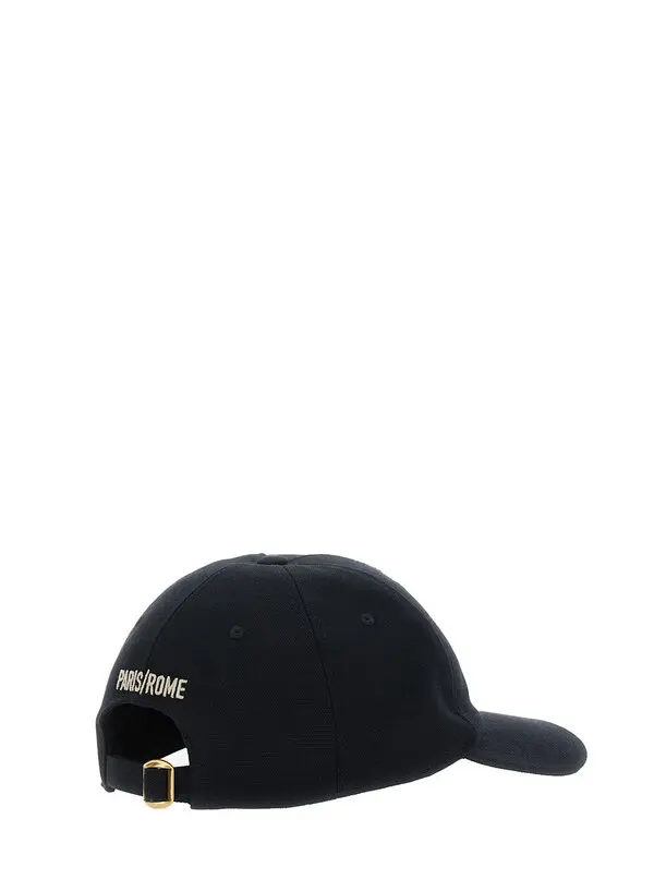 Valentino Garavani Logo Cotton Baseball Cap - Multicolor