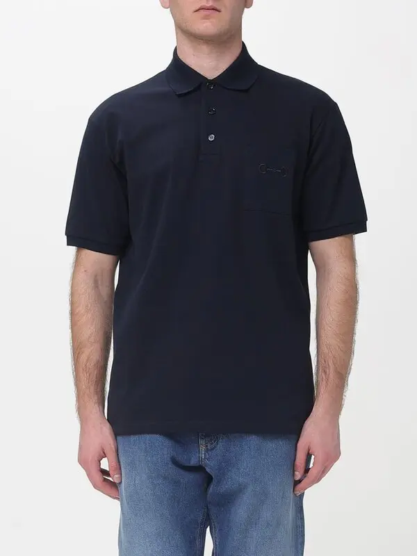 Gucci Basic Cotton Polo Shirt - Blue