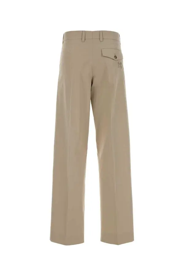 Miu Miu Panama Pants - Brown
