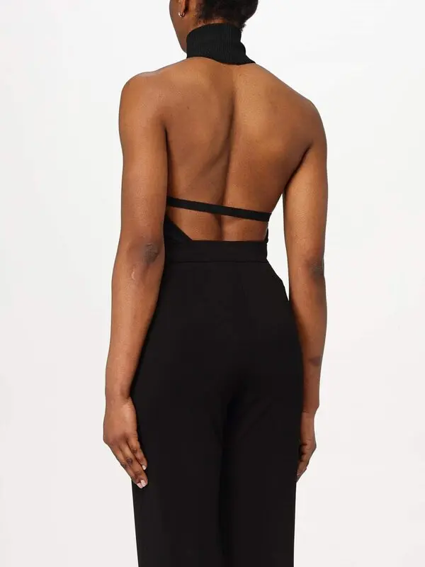 Max Mara Sleeveless Mock Neck Top