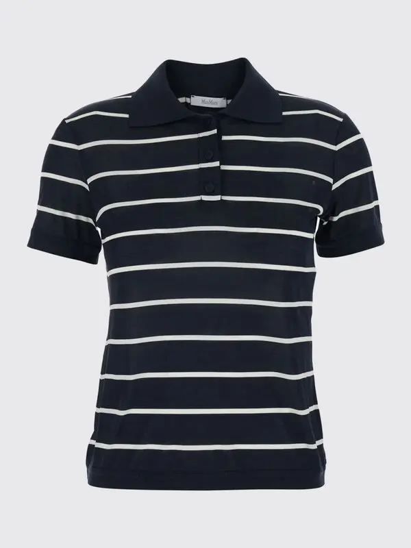 Max Mara Silk Polo Shirt
