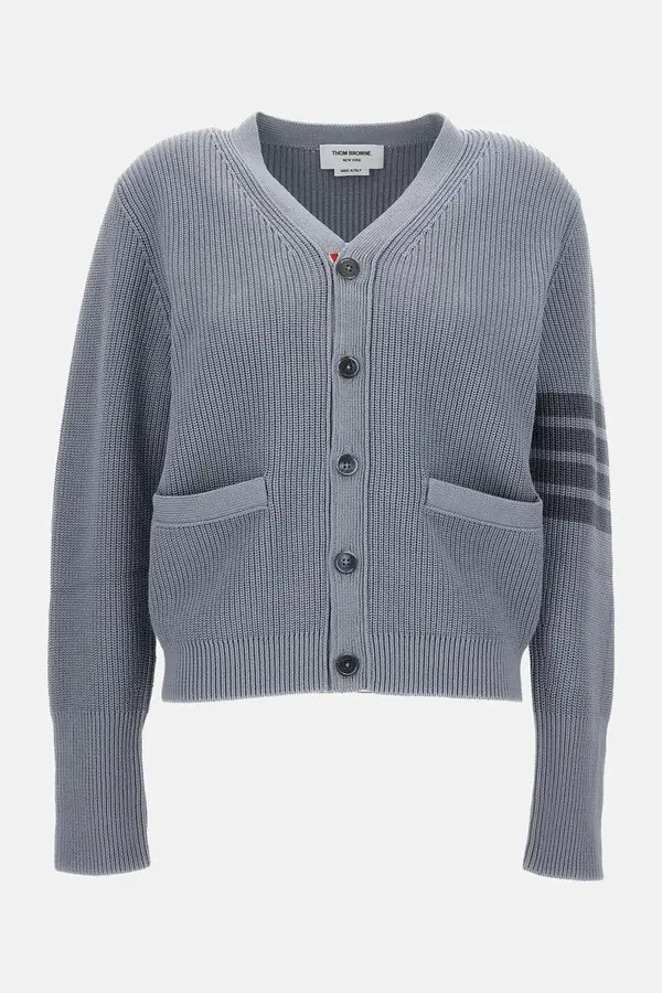 Thom Browne V-neck Cardigan - Multicolor