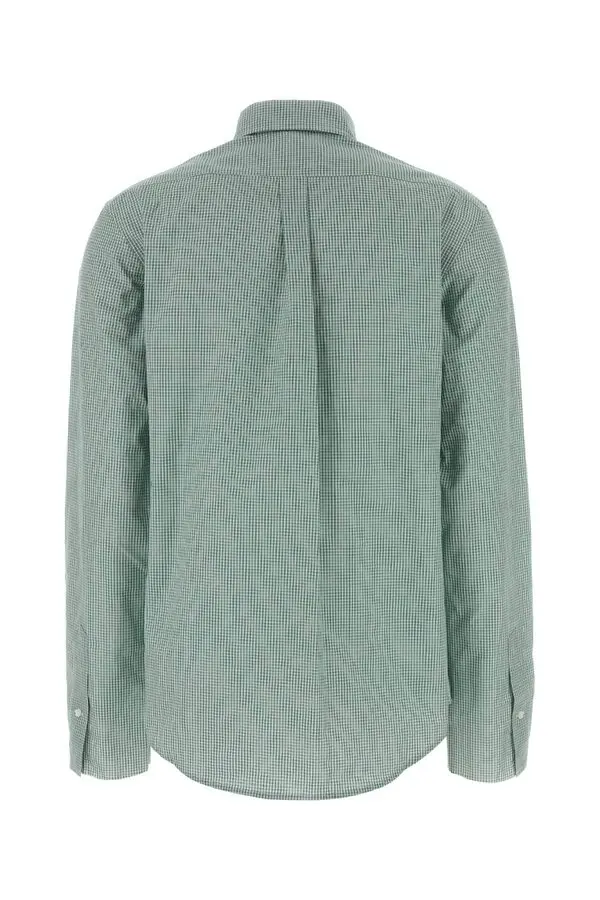 Miu Miu Embroidered Poplin Shirt