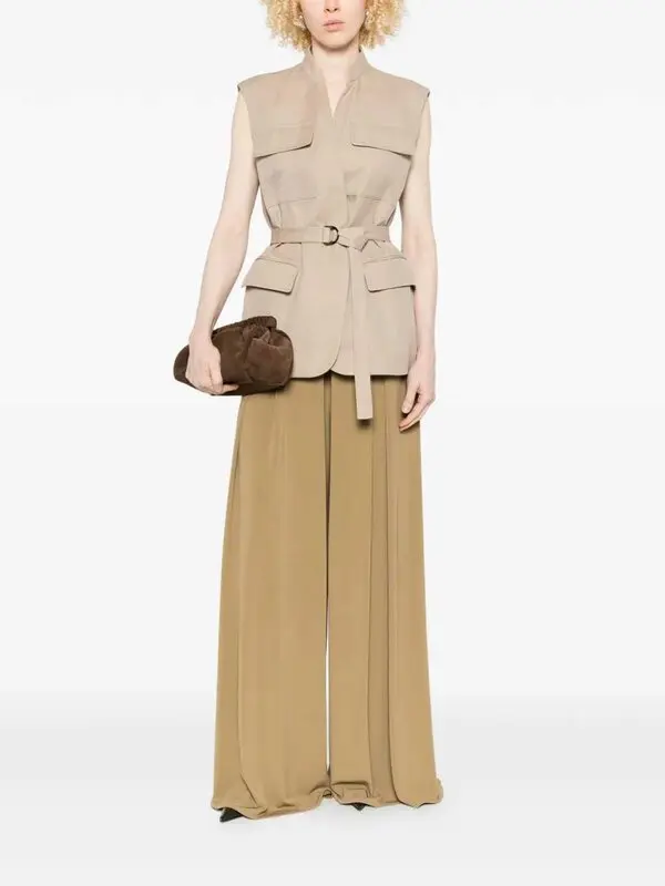 Max Mara Pleated Bermuda Shorts