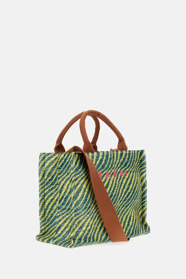 Marni Small Basket Tote Bag