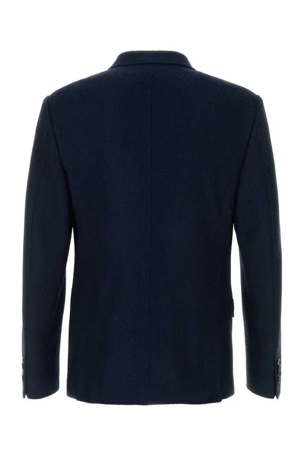 Etro Navy Jersey Jacket