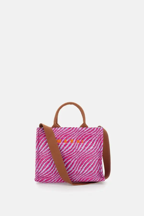 Marni Small Basket Tote Bag - Multicolor