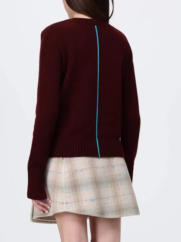 Loewe Wool And Cashmere Sweater - Red
