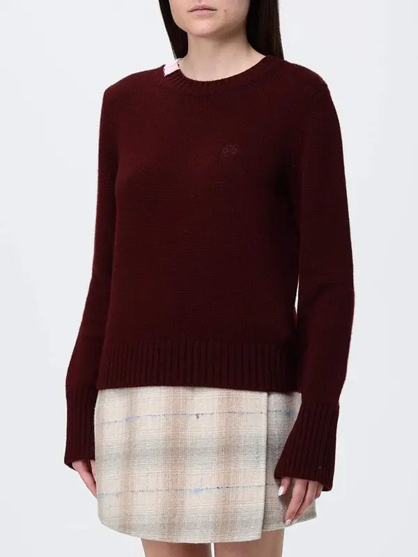 Loewe Wool And Cashmere Sweater - Red