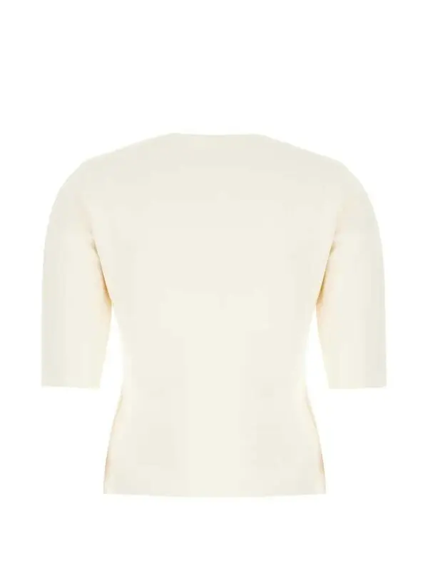 Max Mara Embossed T-shirt - White