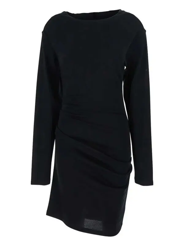 Max Mara Gathered Dress - Black