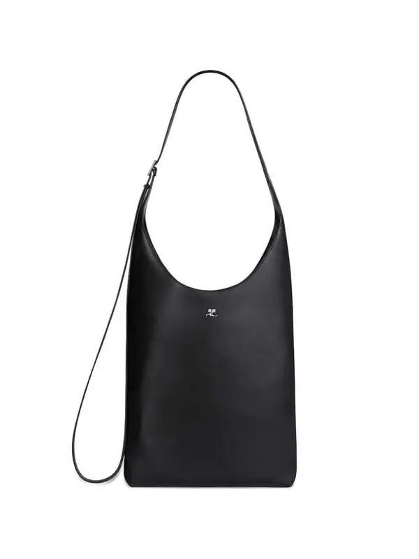 COURREGES Large Melt Tote Bag - Black