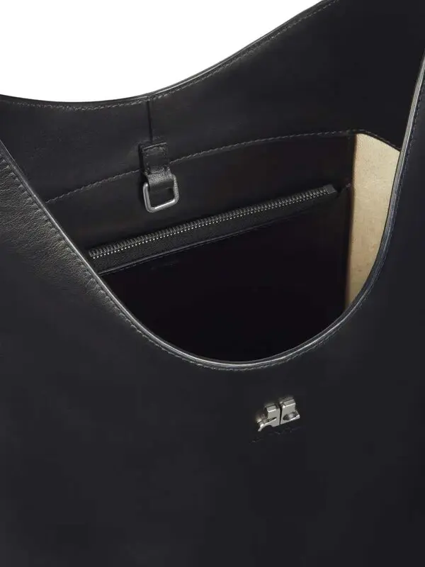 COURREGES Large Melt Tote Bag - Black