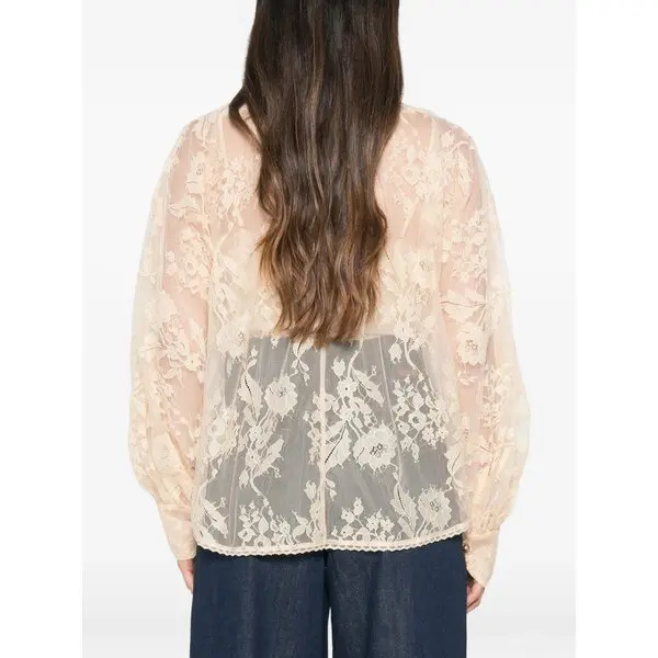 Zimmermann Neutrals Tops Blouses