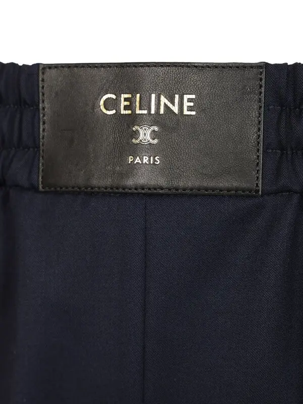 Celine Wool Twill Trousers