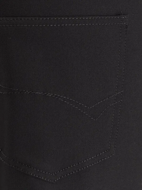 Balenciaga Stretch Wool Trousers