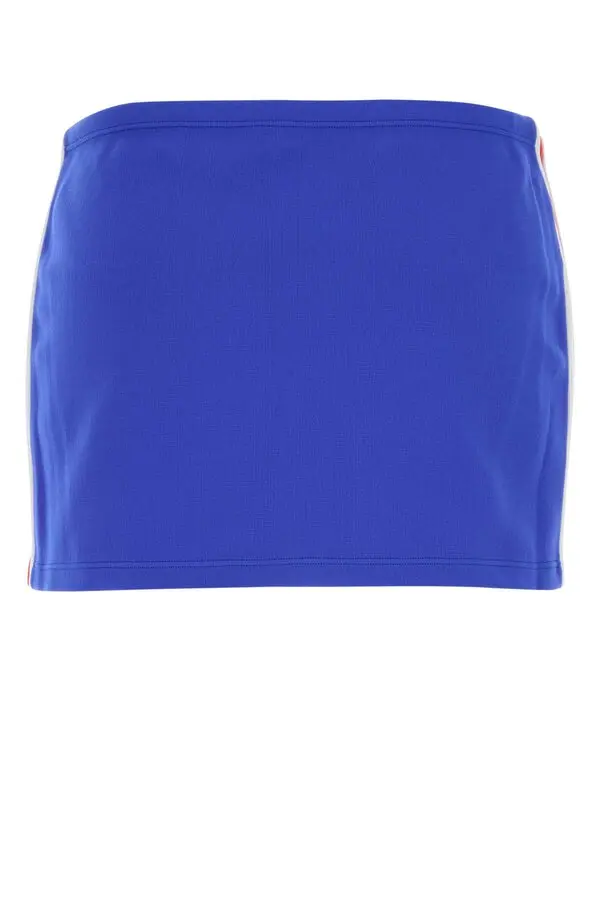 Miu Miu Stretch Nylon Mini Skirt