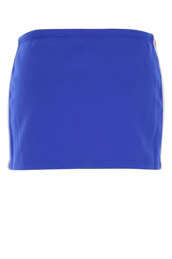 Miu Miu Stretch Nylon Mini Skirt