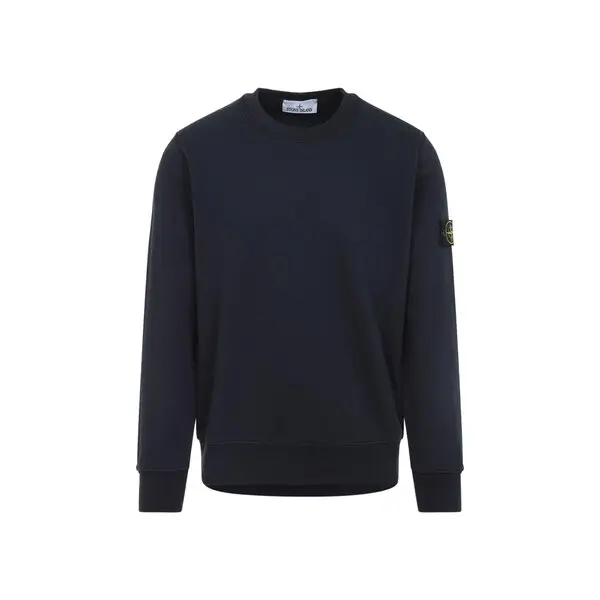 Stone Island Cotton Sweatshirt - Blue