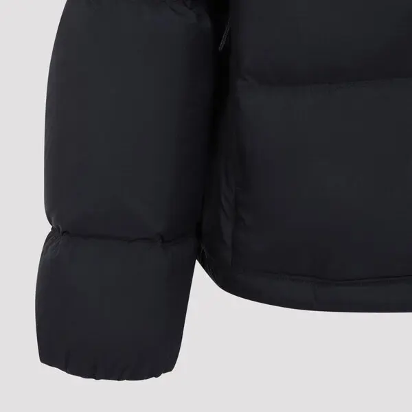 Stone Island Hooded Padded Ripstop Jacket - Black