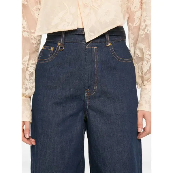 Zimmermann Denim Wide-leg Jeans