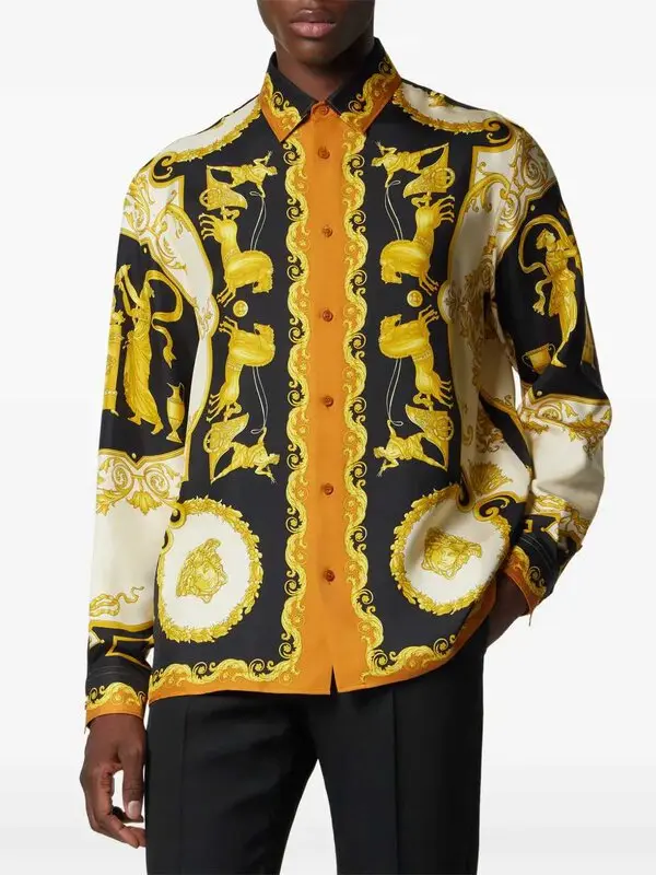 Versace Baroque Print Shirt