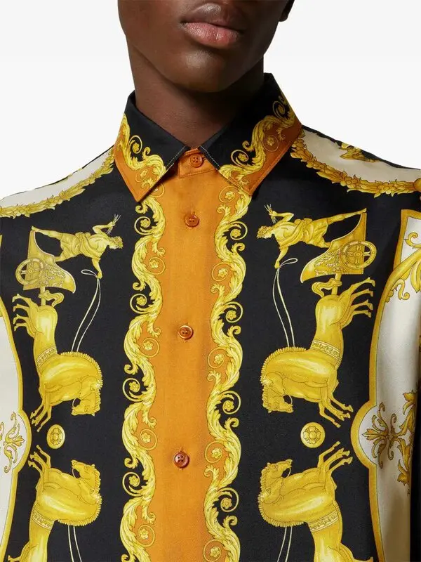 Versace Baroque Print Shirt