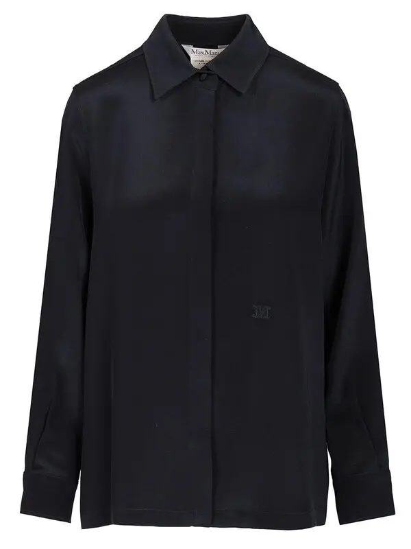 Max Mara Silk Crêpe De Chine Shirt