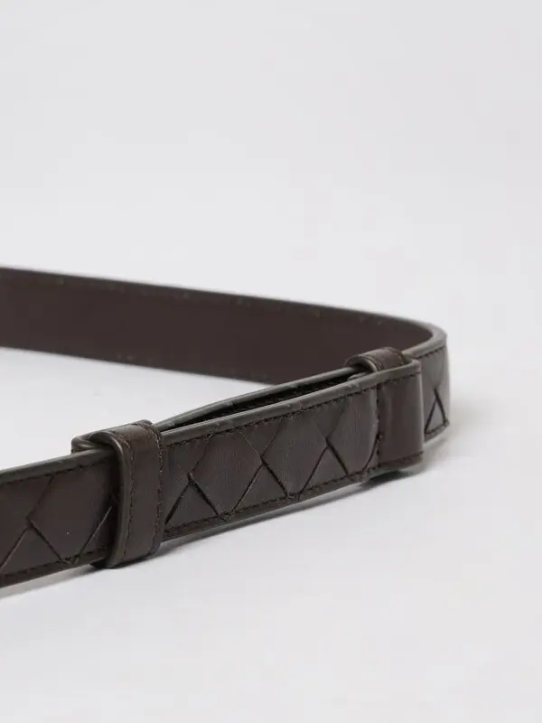 Bottega Veneta Knot Woven Lambskin Belt