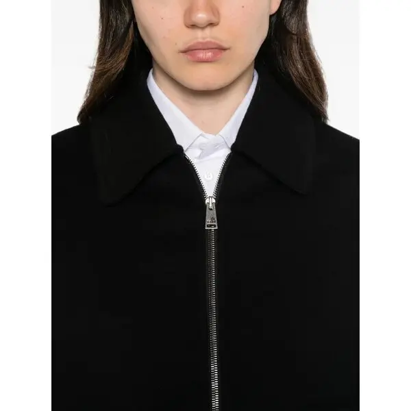 Fendi Oversized Virgin Wool Jacket - Black
