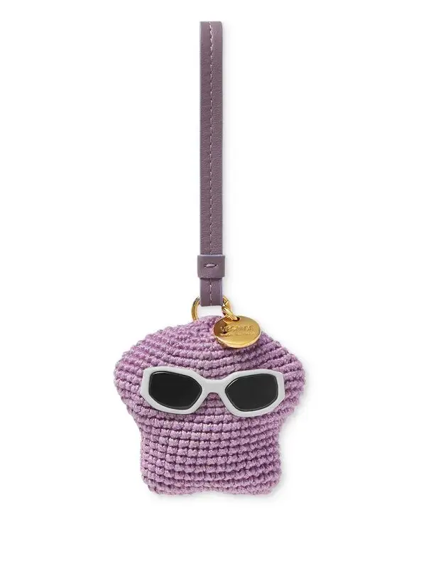 Versace Medusa Fluffy Bag Charm - Multicolor