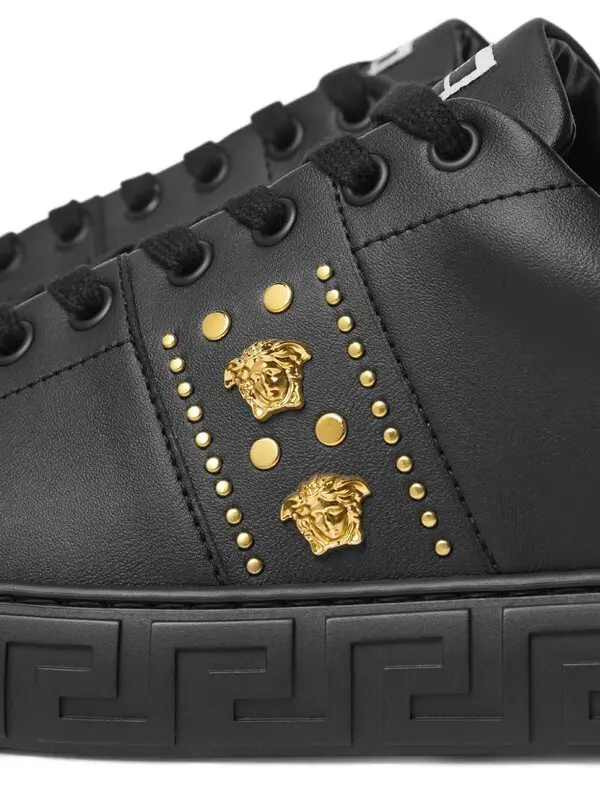 Versace Greca Sneakers With Studs