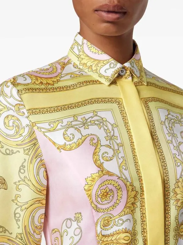 Versace Silk Midi Dress