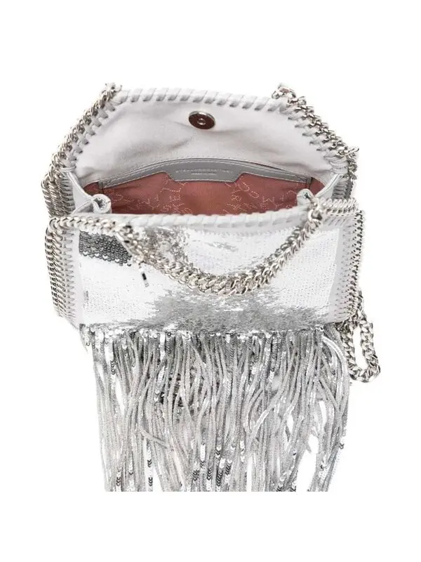 Stella McCartney Falabella Mini Tote Bag - Silver