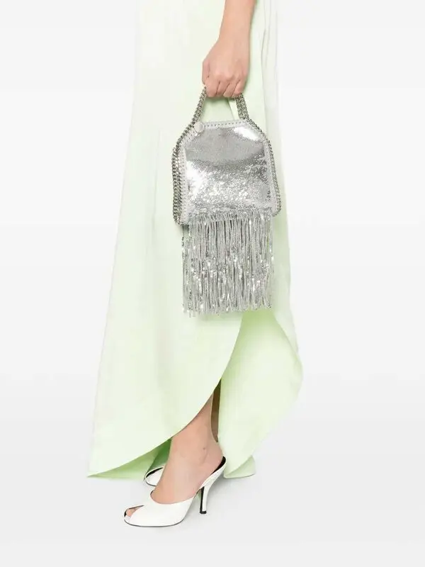 Stella McCartney Falabella Mini Tote Bag - Silver