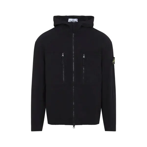 Stone Island Cotton Jacket - Black