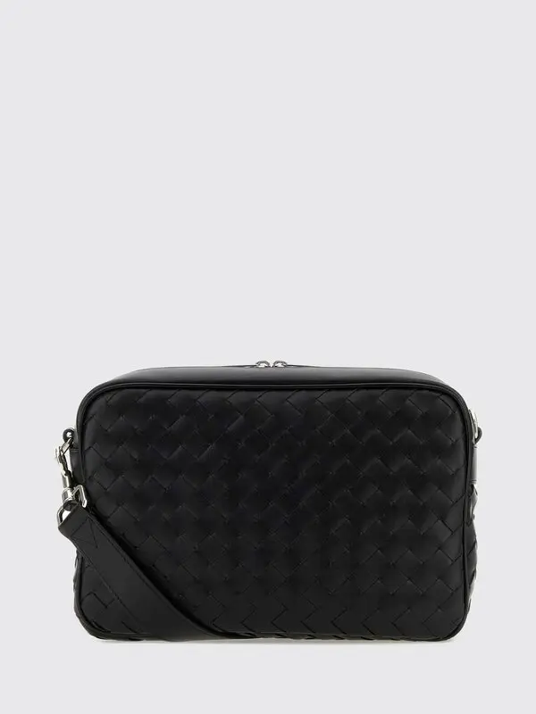 Bottega Veneta Woven Leather Shoulder Bag - Brown