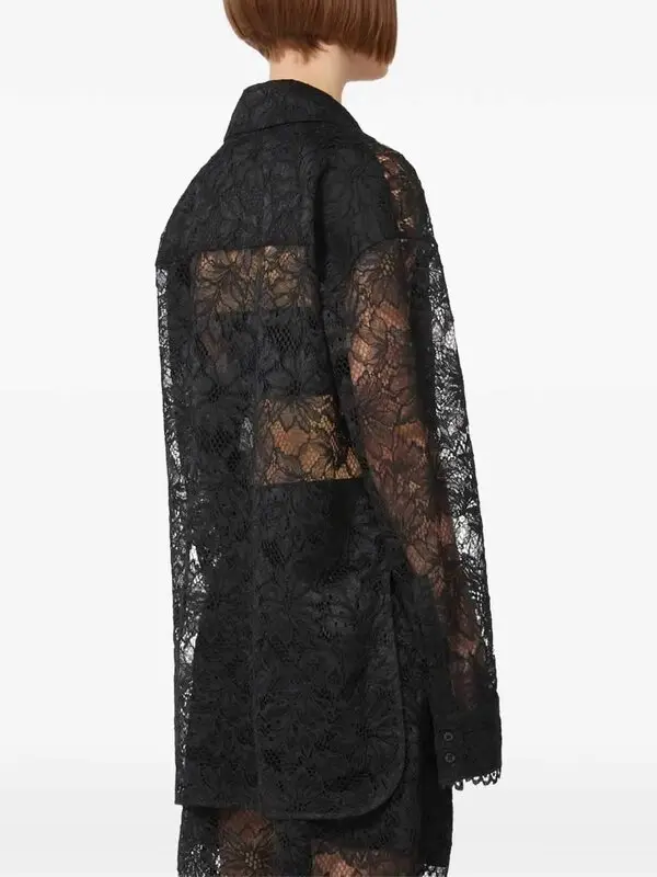 Sportmax Floral Lace Shirt