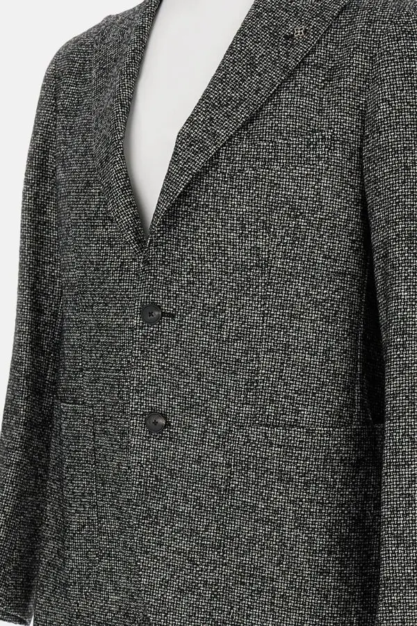 Tagliatore Montecarlo Wool Blend Jacket - Multicolor