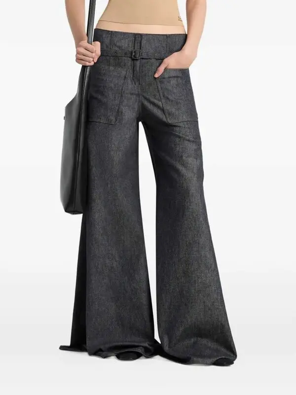 COURREGES Palazzo Pants With Belt