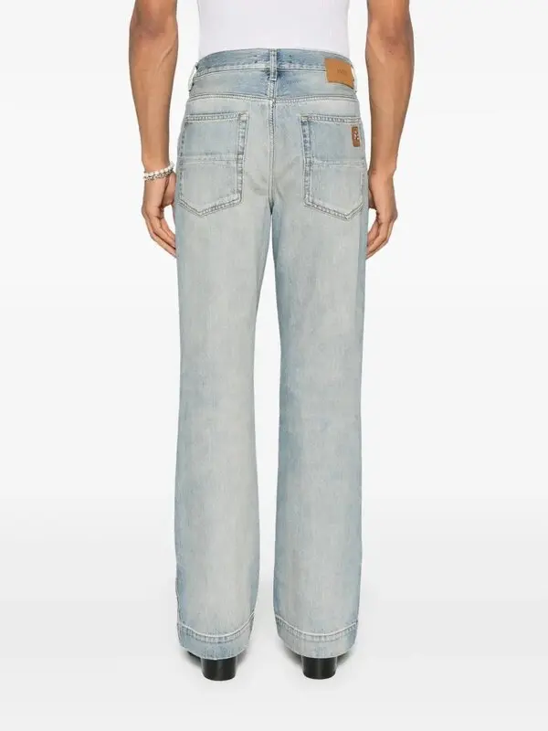 Amiri Flared Straight-leg Jeans