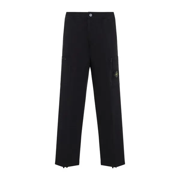 Stone Island Cargo Pants - Black