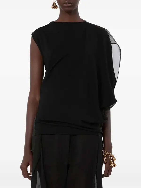 Sportmax Asymmetrical Blouse