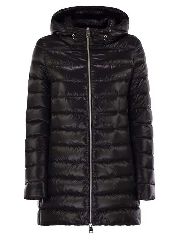 Herno A-shape Ultralight Nylon Down Jacket - Black