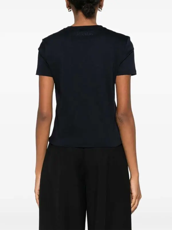 Max Mara Cotton T-shirt - Blue