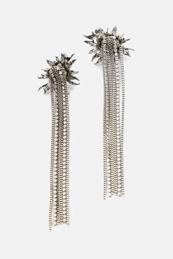 Alexander McQueen Sunflower Earrings - Multicolor