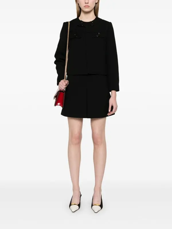 Celine Wool Mini Skirt